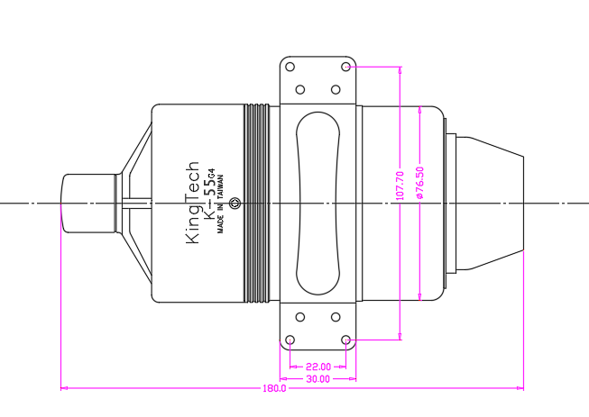 Kingtech Turbine K55G4+ – HobbytechSG